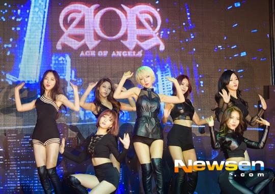 GIRLGROUP ZONE: [PRESS] 141110 AOA 2nd Mini Album Showcase