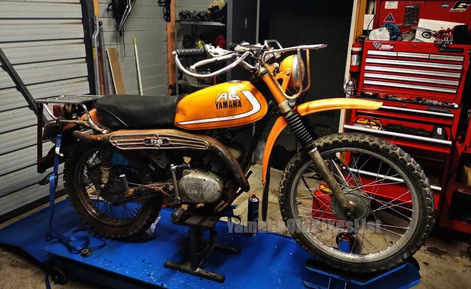 Old Yamaha AG175 Dual Bike - Yamaha Old Bikes List
