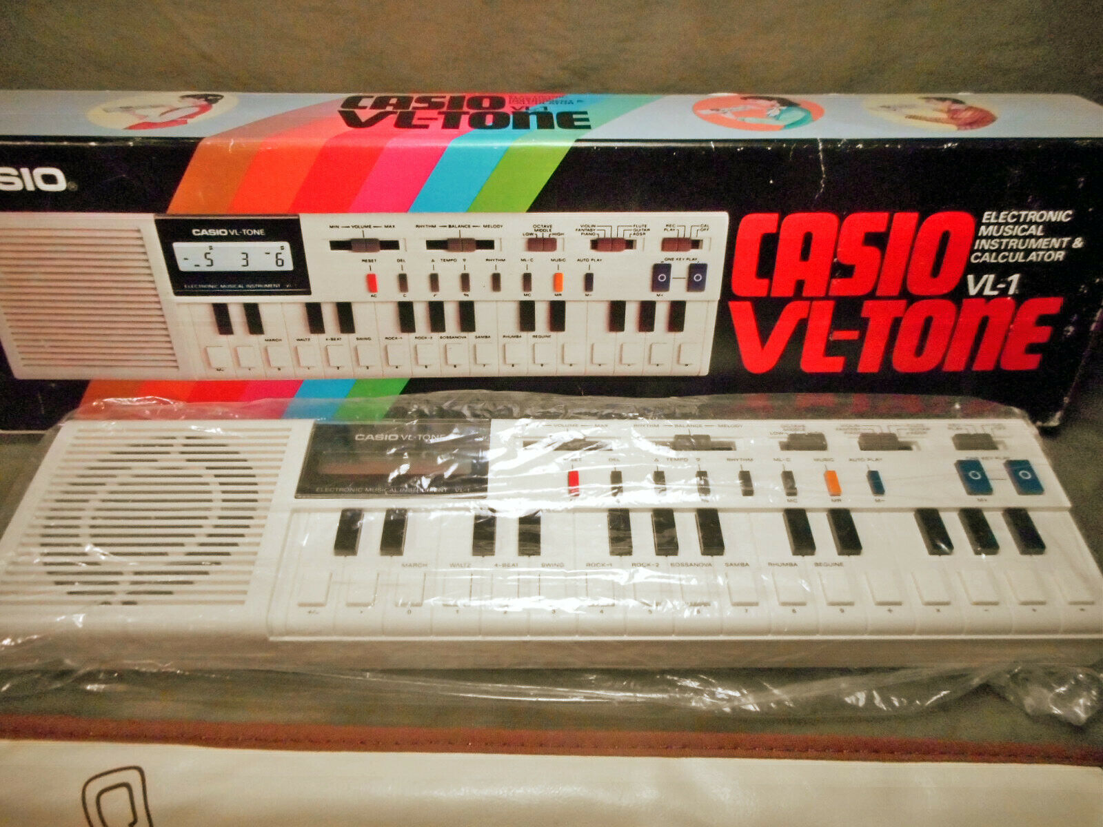 MATRIXSYNTH: Casio VL-1 VL-Tone Synthesizer New Unused Vintage w ...