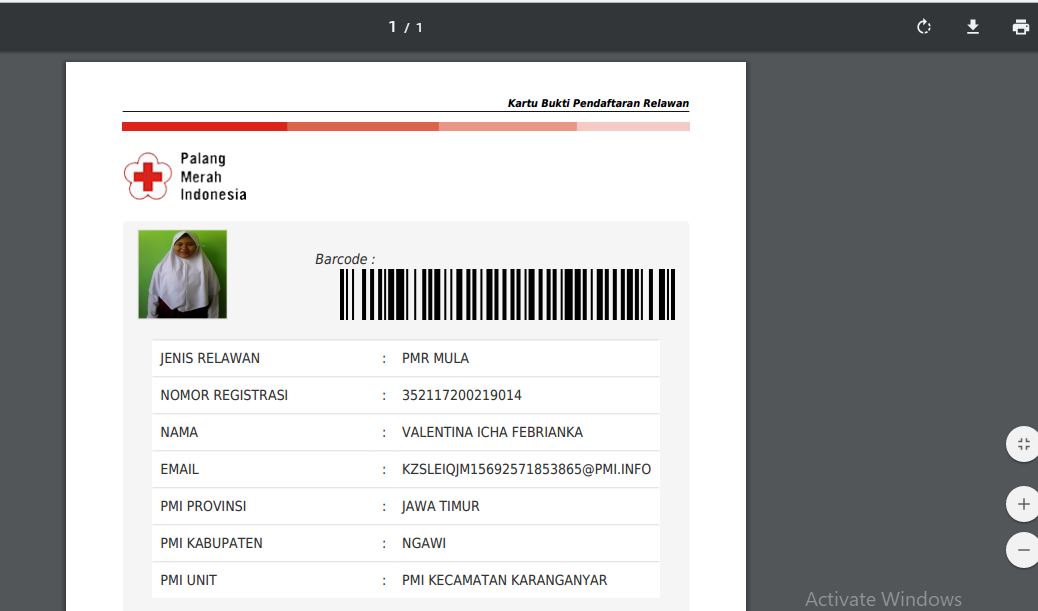 Cara Mendaftar Menjadi Relawan PMI di MIS PMI - Mariyadi.com