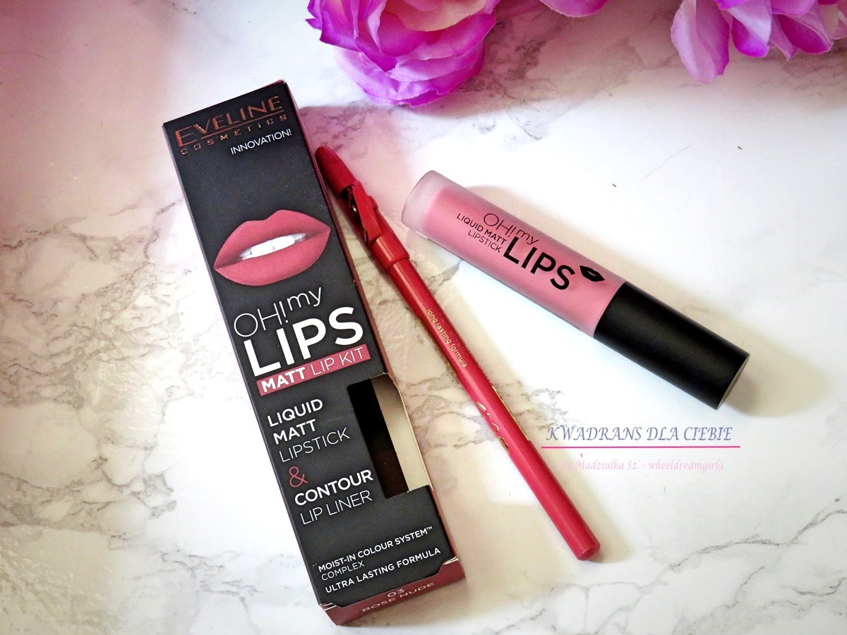 Eveline Cosmetics: Oh! My Lips Matt Lip Kit Liquid Matt Lipstick ...