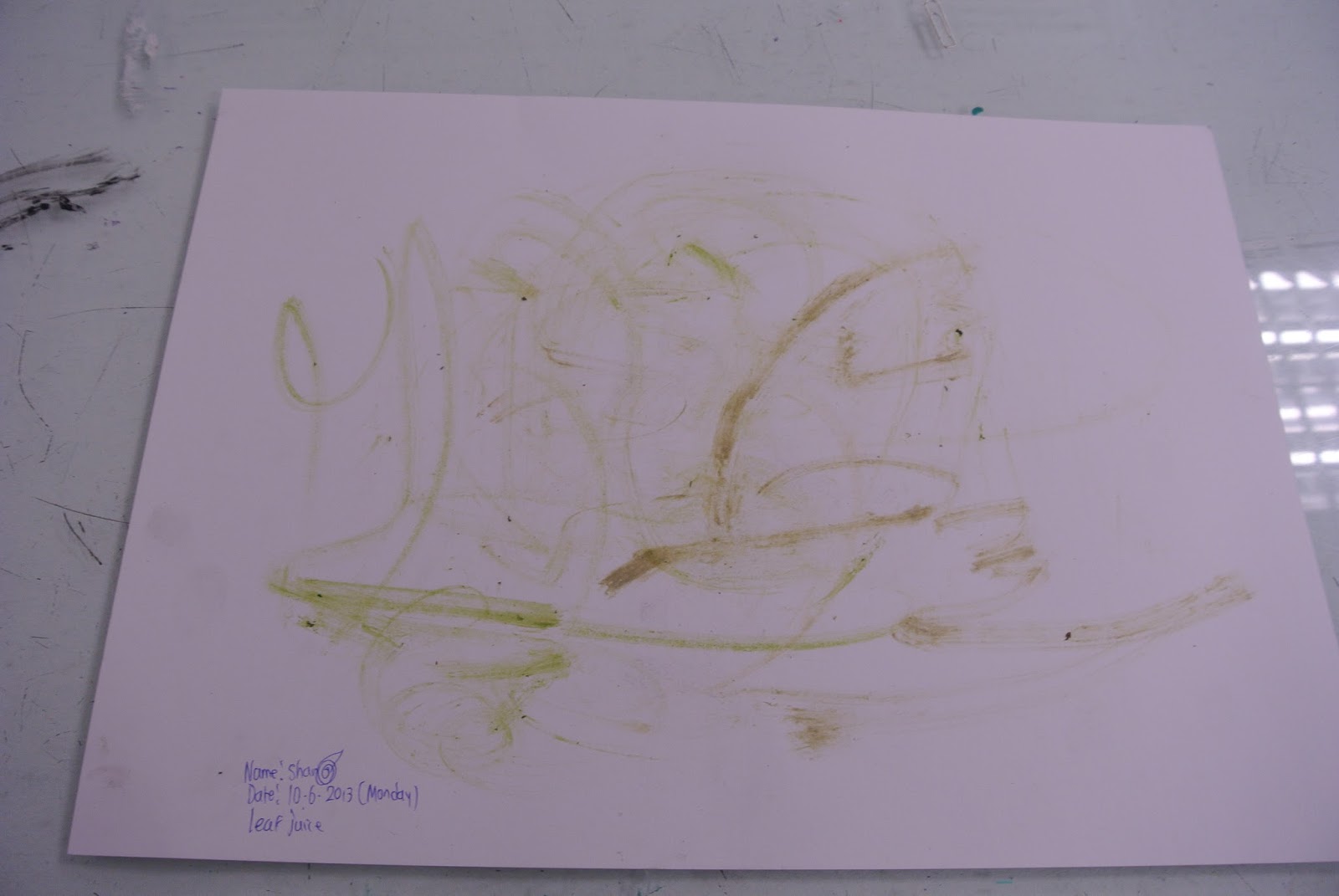 Shan's art: Thematic Art- non conventional way of drawing