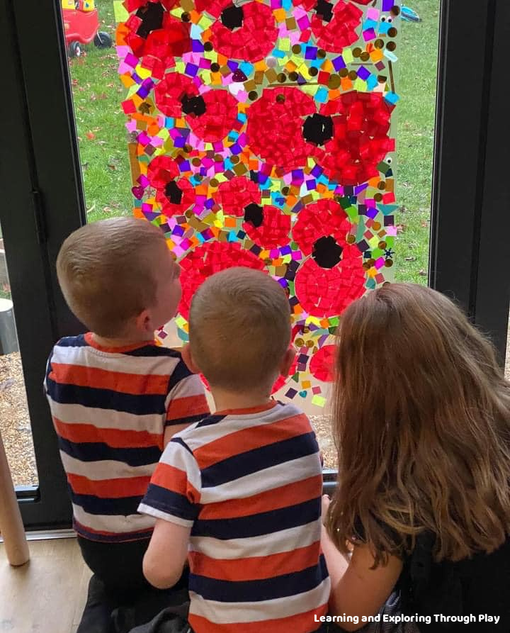 Learning and Exploring Through Play: Poppy Stained Glass Art ...