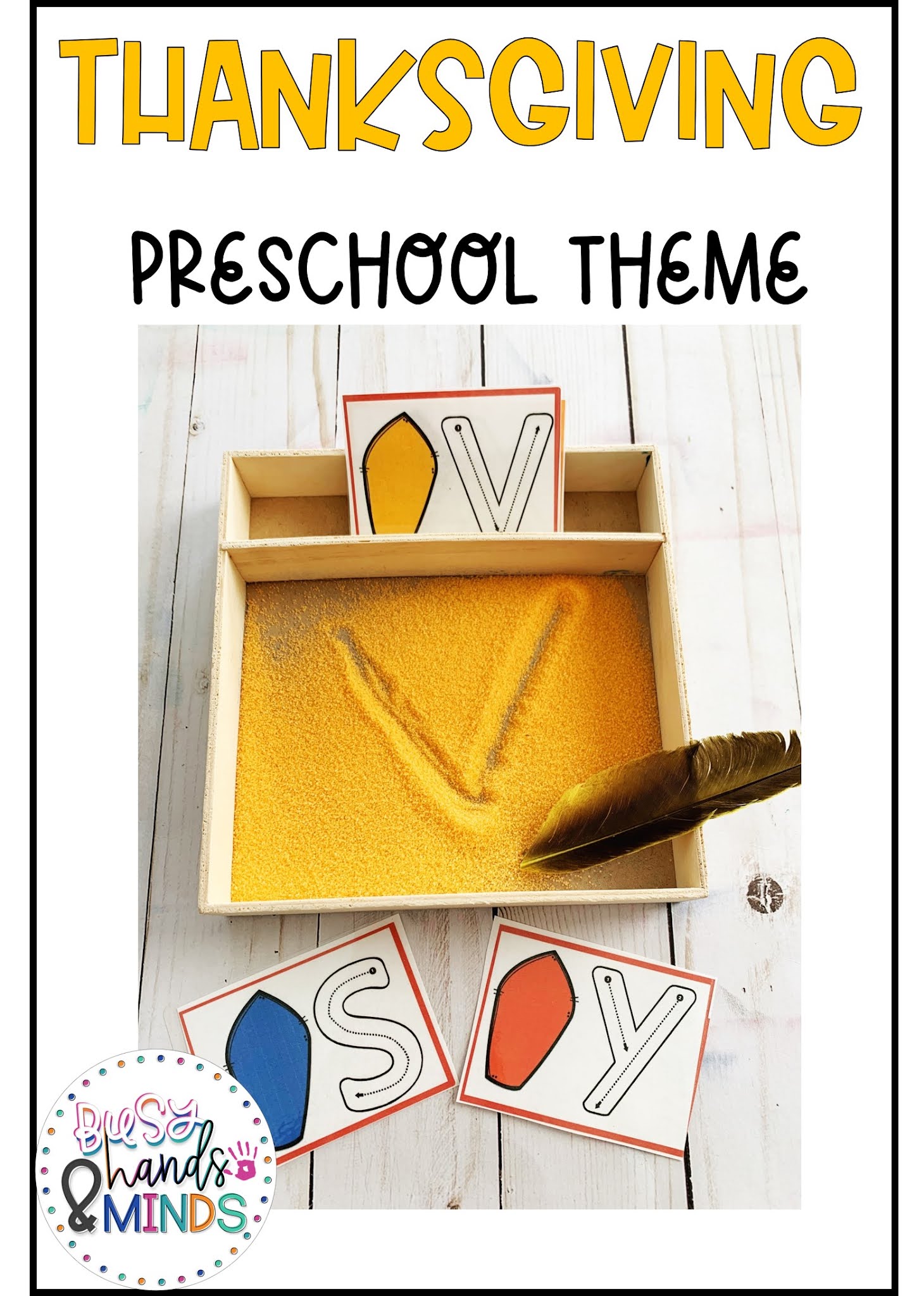 Thanksgiving Preschool Theme | Busy Hands and Minds