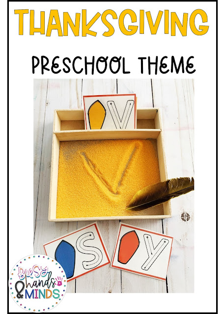 Thanksgiving Preschool Theme | Busy Hands and Minds