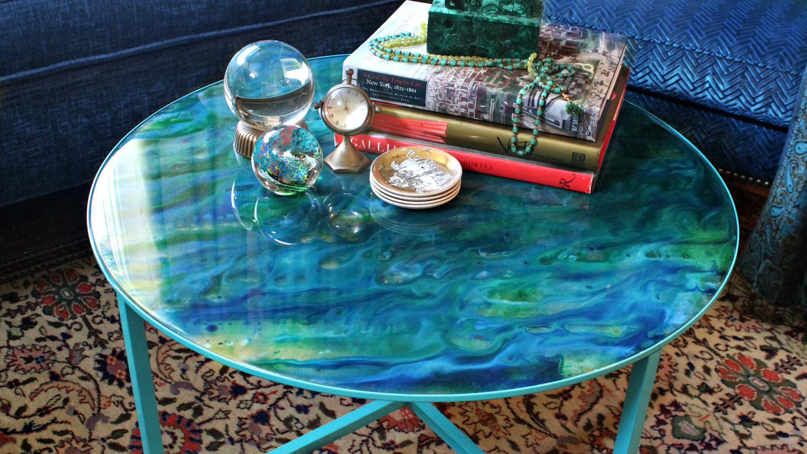 Mark Montano: Big Blue Marble Table