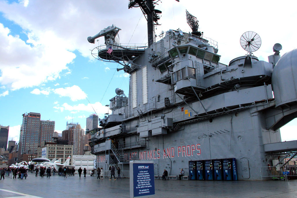 Intrepid Museum Entrance