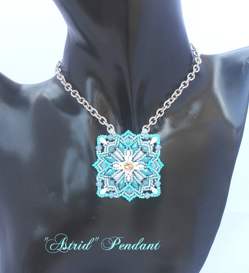 Mandala Inspired Beadwork Jewelry Tutorials by GilBijoux / The Beading Gem