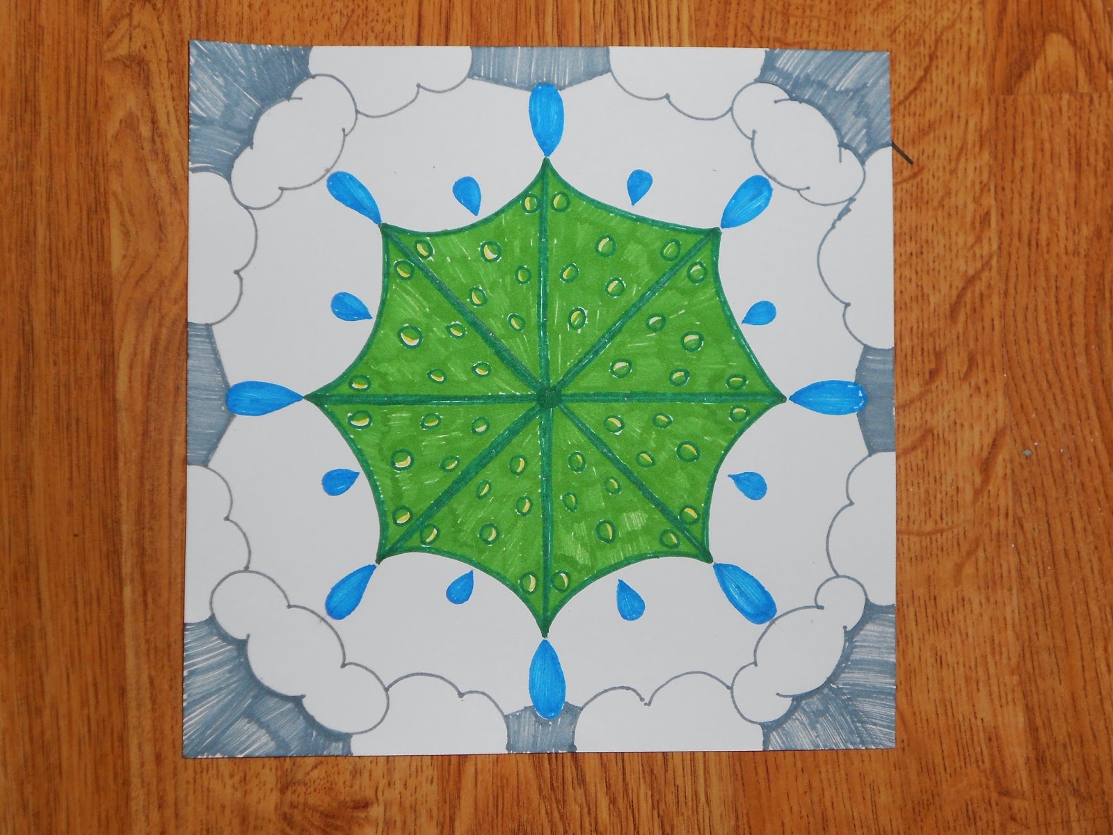 Artistry of Education: Rotational Symmetry: An Art Project