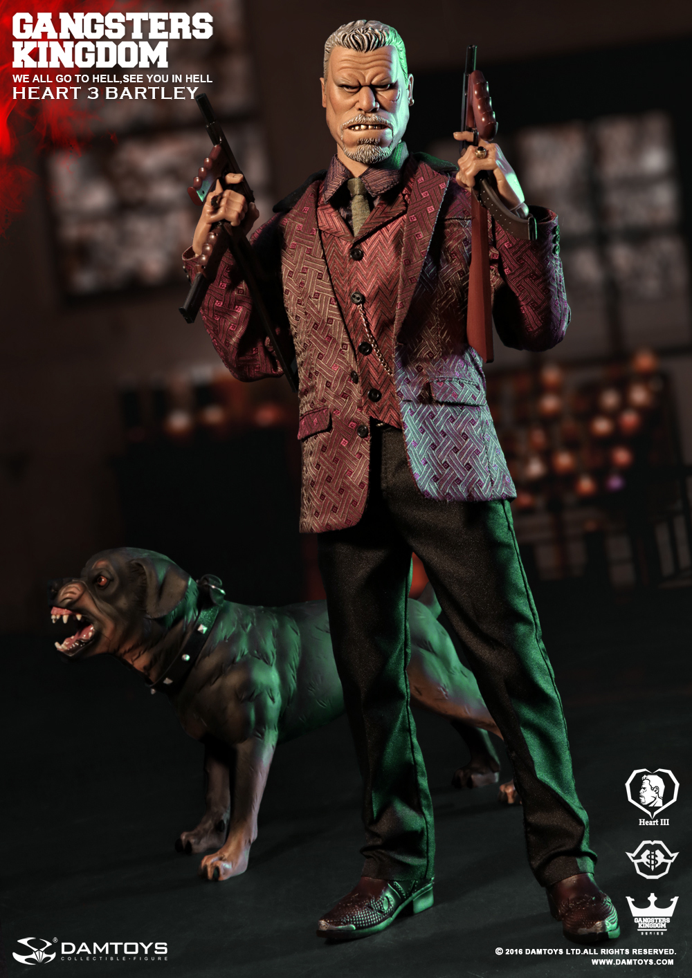 Super Punch: Stylized Hannibal Chau/Ron Perlman figure