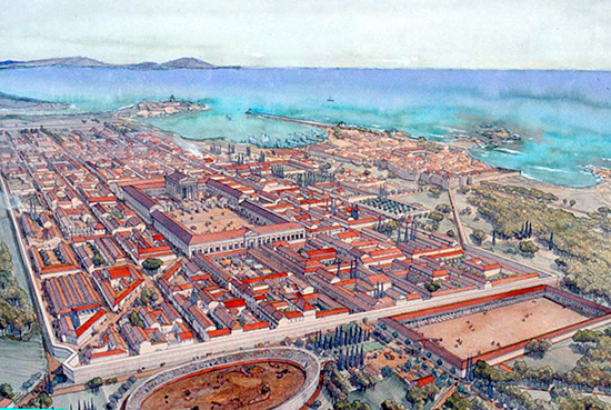 romanoimpero.com: EMPORIAE - AMPURIAS (Spagna)