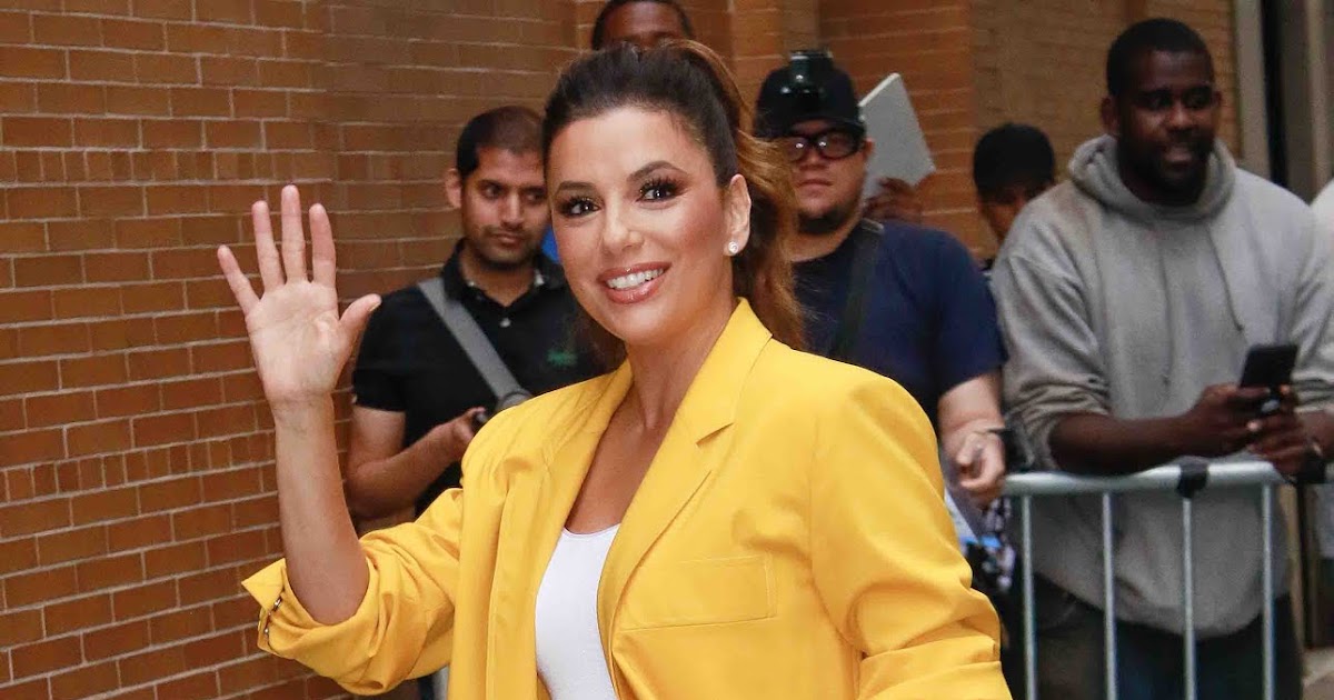 Eva Longoria Stuns in Sunny Yellow Outfit on 'The View'