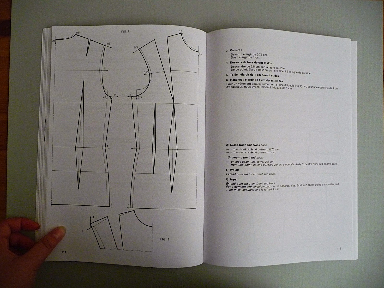 ESMOD Pattern Drafting Textbook - modelist kitapları