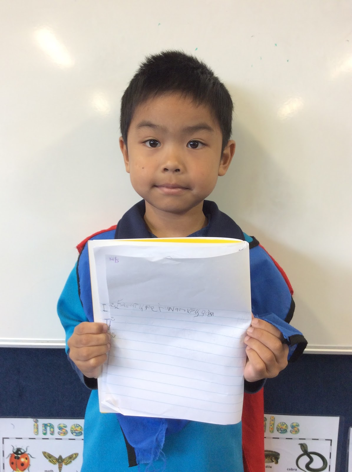 Room 5: Dress up writing