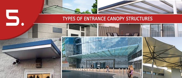 5 Types of Entrance Canopy Structures