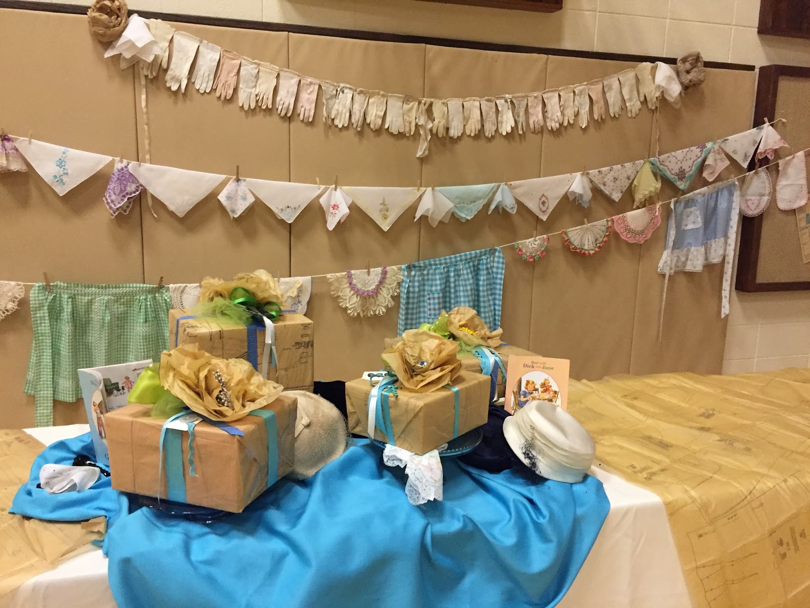 Retro Dinner of Aprons and Pearls for The Relief Society Birthday Party ...