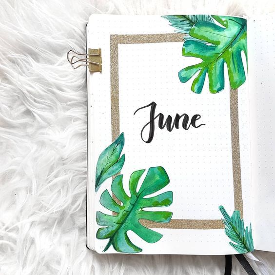 BULLET JOURNAL: 10 Capas de Junho para você se inspirar - BLOG ALINE ...