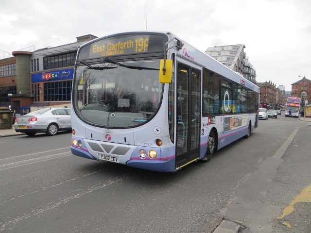 North West Bus Cam: Leeds: York Street: Outside The Bus Station