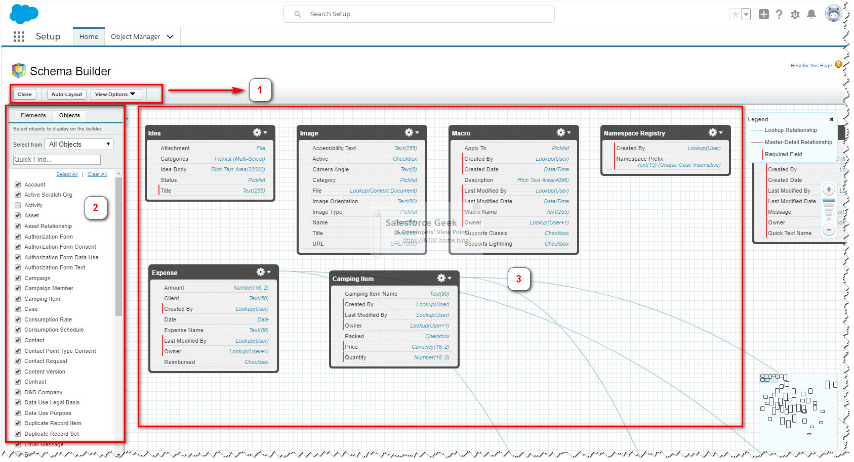 Salesforce Schema Builder: Managing Salesforce SObjects Schema using Schema Builder