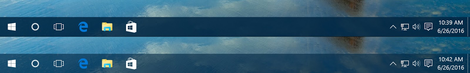 Computer Tips ,Tricks & Technology: Windows 10: Increase Taskbar ...