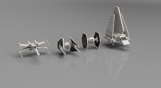 Starwars - Mini Ships set - Work in Progress | The3Dprinting 3D print ...