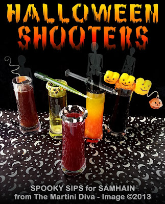 The MARTINI DIVA: HALLOWEEN SHOOTERS - Spooky Shots for Samhain
