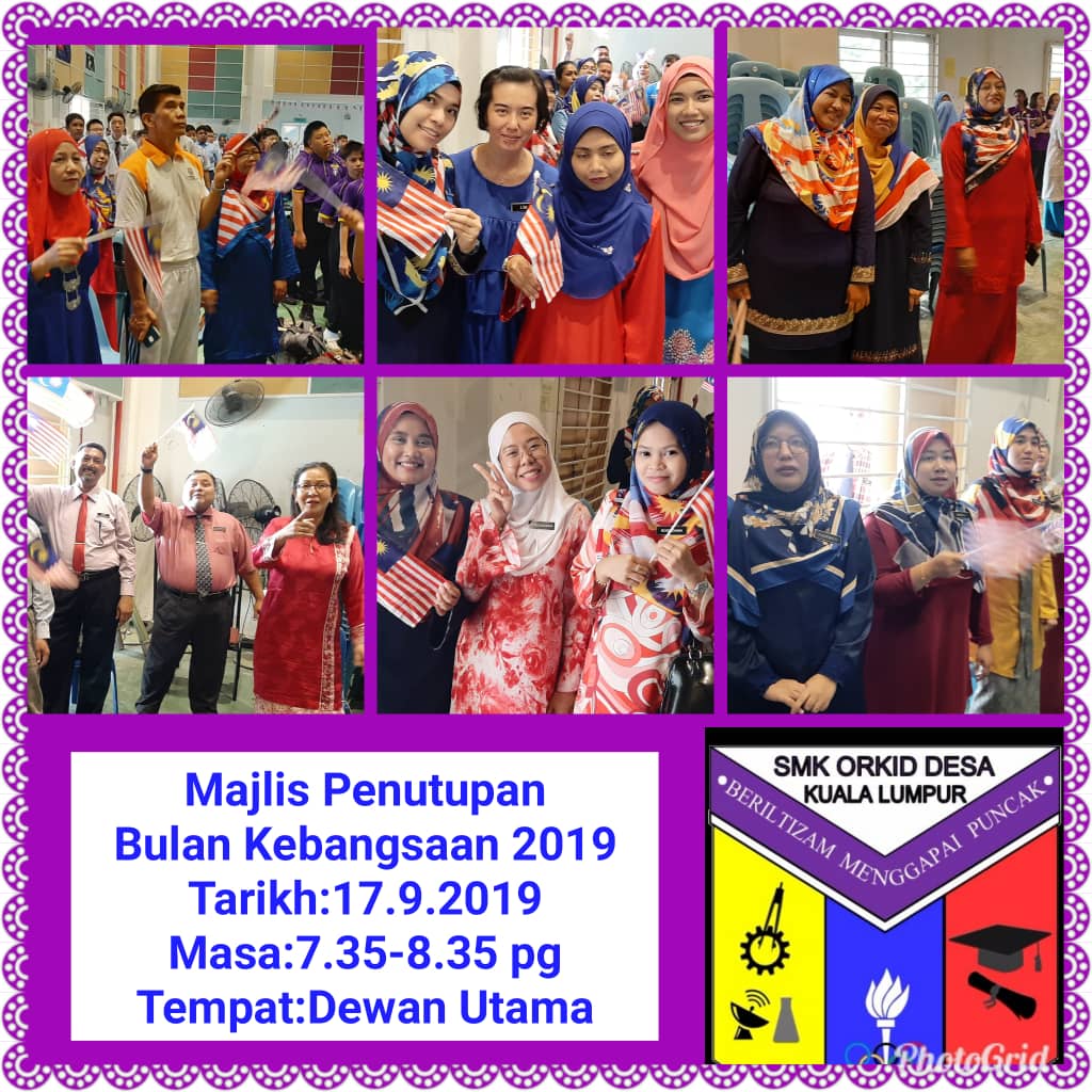 Blog Rasmi SMK Orkid Desa: September 2019