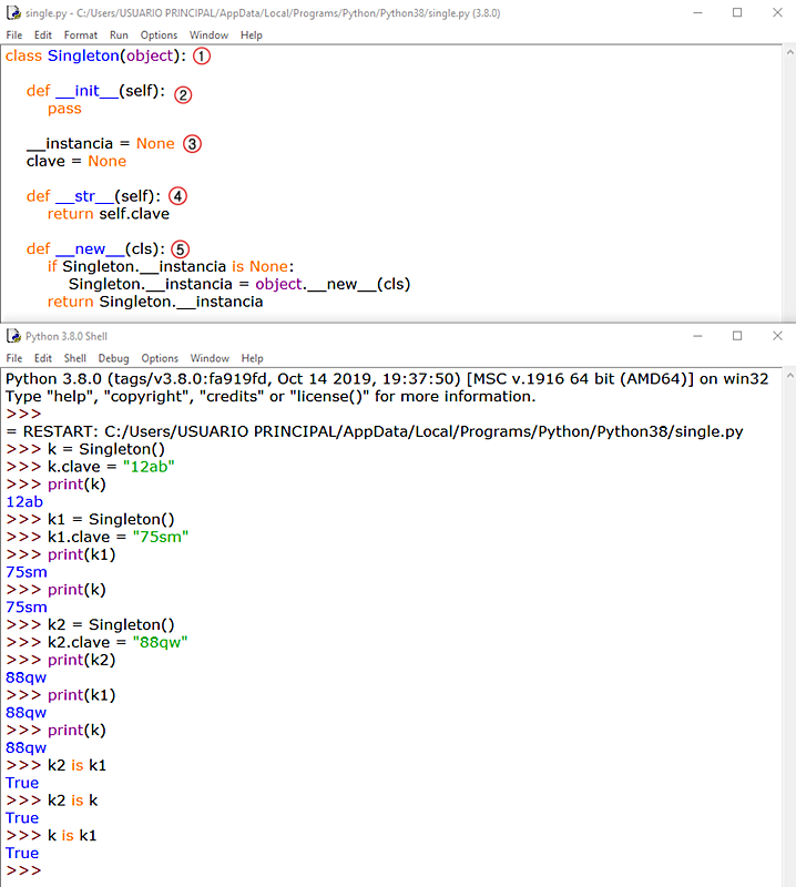 APRENDER A PROGRAMAR CON PYTHON: PATRÓN SINGLETON