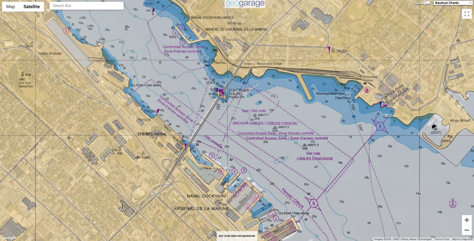 GeoGarage blog: Canada (CHS) layer update in the GeoGarage platform