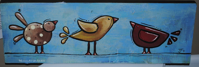 whimsy art studio: It's a bird life