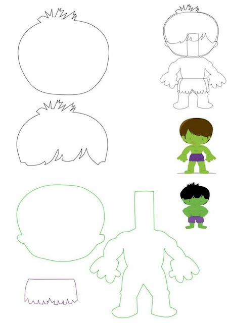 Hulk Baby Free Printable Templates. - Oh My Fiesta! for Geeks
