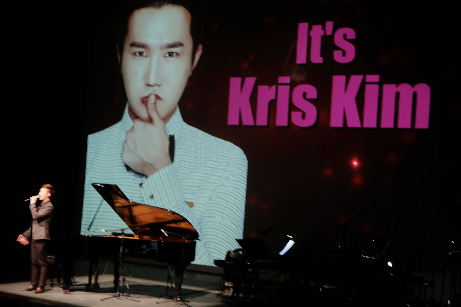 Kee Hua Chee Live!: "IT'S KRIS KIM" KONCERT BY KOOL KOREAN KROONER KRIS ...