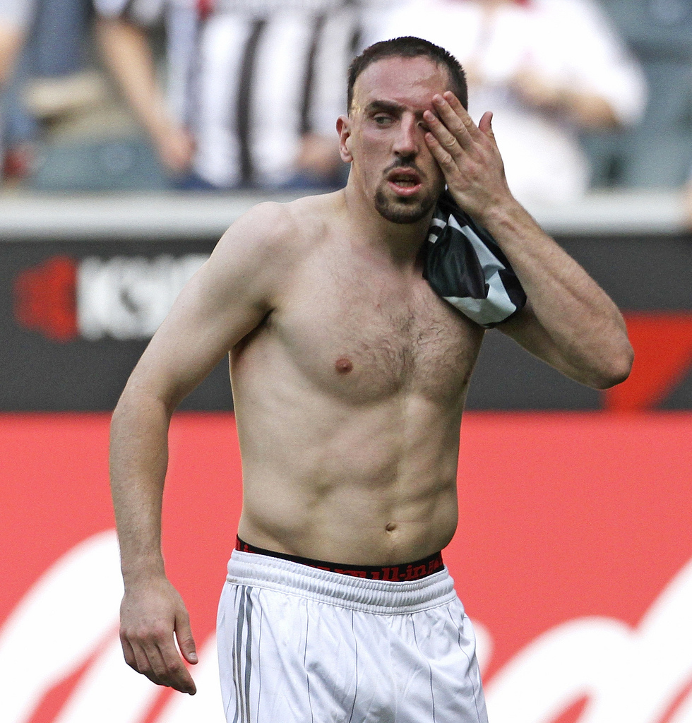 Soccer Players in Underwear: FRANCK RIBERY | Franck Ribery wallpaper