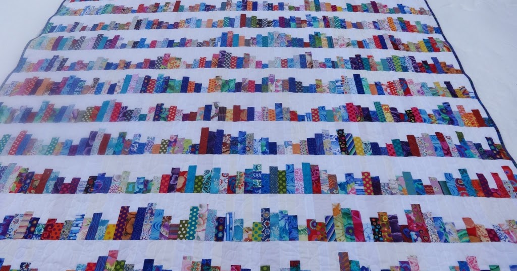 Inch by Inch Quilting: Base Line quilt