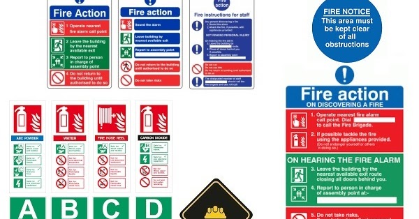 Fire Instruction Signs - SafetySignsPH.com Philippines