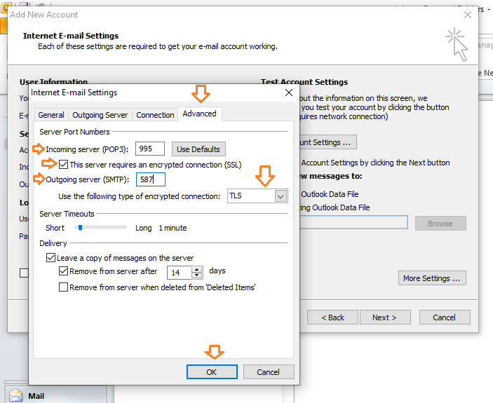 How To Setup/Configure Gmail In Outlook - Step By Step