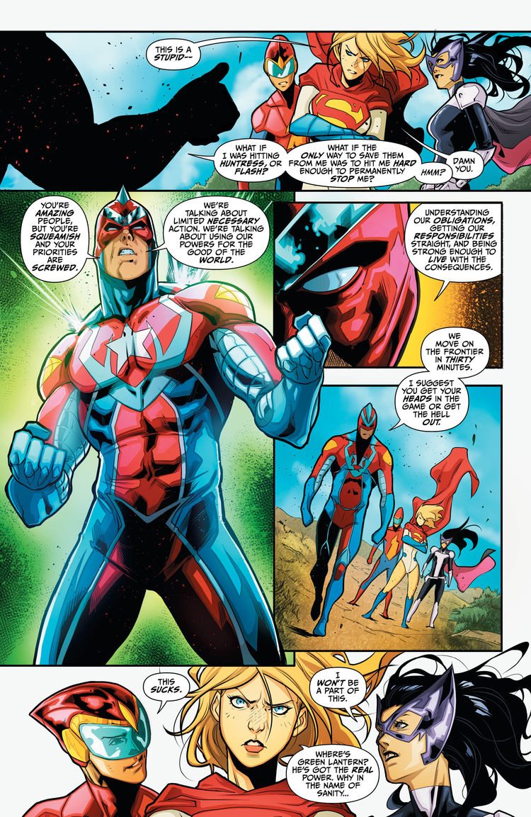 Weird Science DC Comics: PREVIEW: Earth 2: Society #12