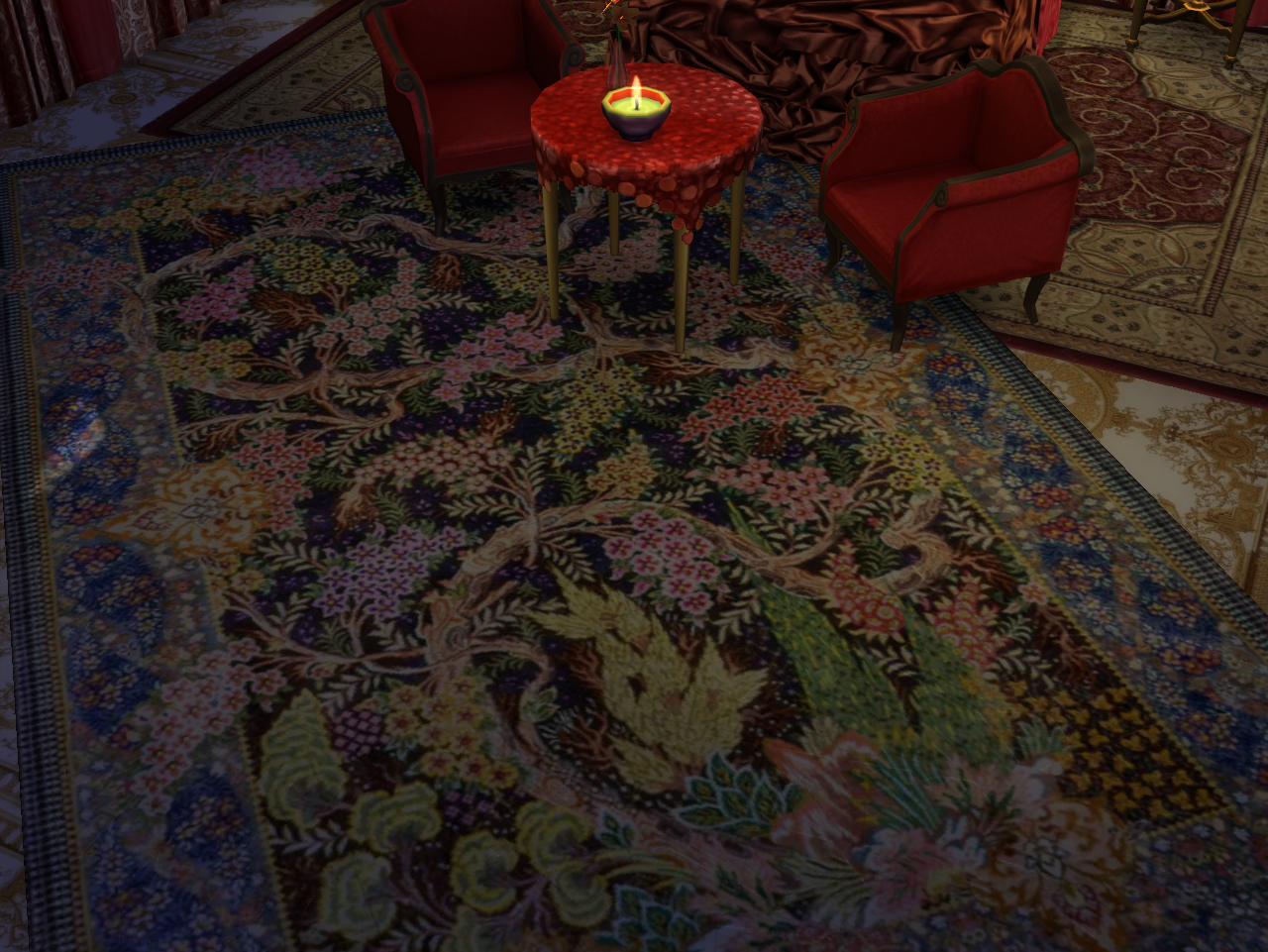 Anna Quinn Stories: Royal Set Of Rugs For SIMS 4 :)