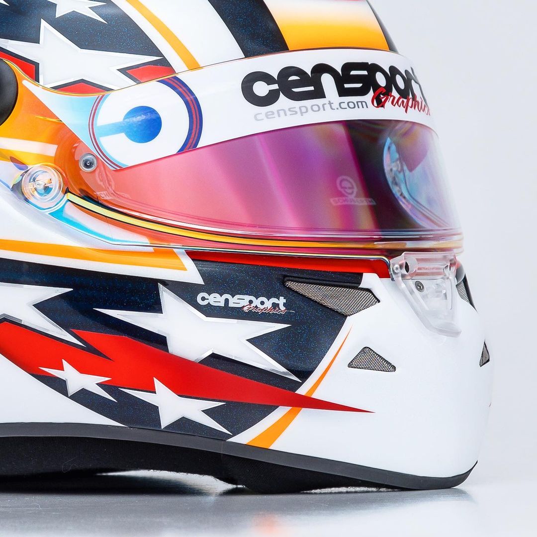 Racing Helmets Garage: Schuberth SP1 Carbon G.Lockman 2021 by Censport ...