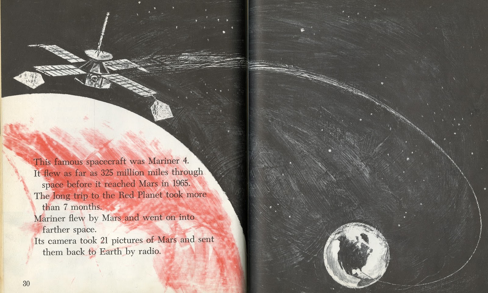 Dreams of Space - Books and Ephemera: Let's Find Out About Mars (1966)