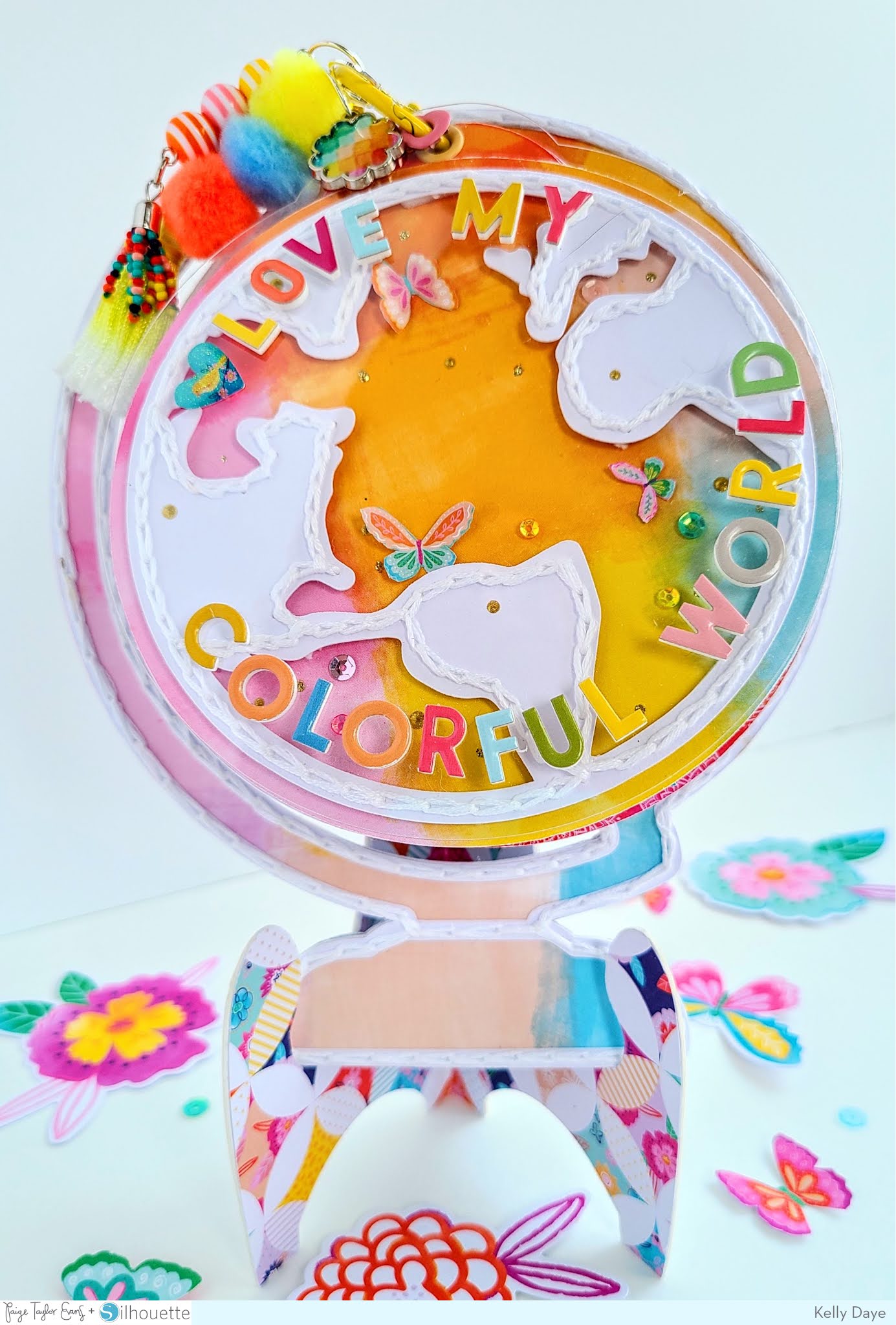 Colorful World Mini Album by Kelly Daye | Paige Taylor Evans