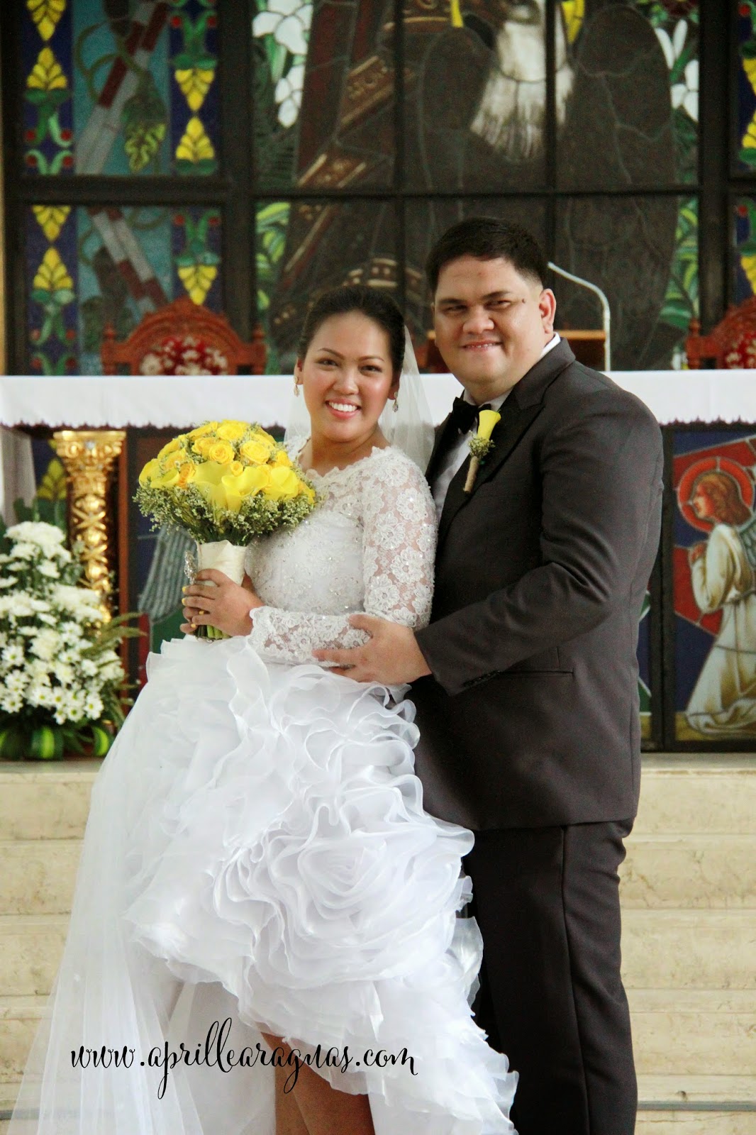 Aprille Araguas Designs: Bryan Briones + Isabel Fatima Mandanas Wedding