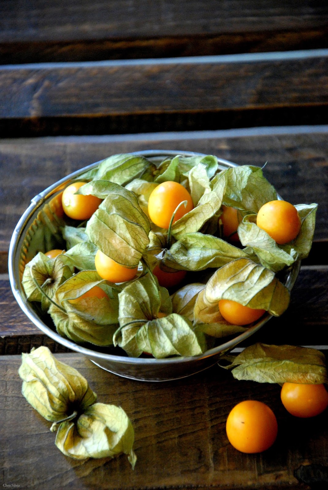 Tarta tatin de physalis — Chez Silvia