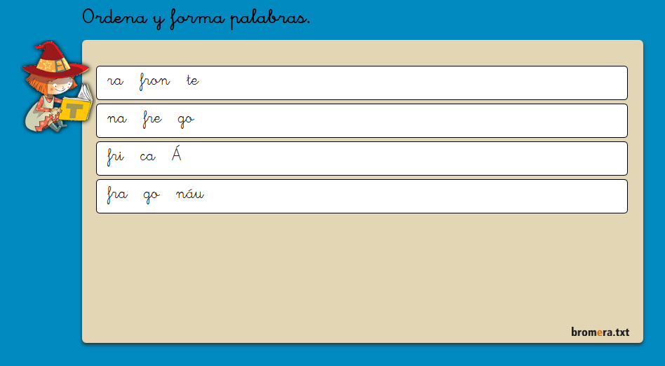 Blog de 3º de Primaria: PALABRAS CON FR-