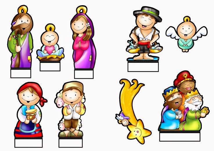 Educar con Jesús: El portal de Belén y sus personajes (por Fano)