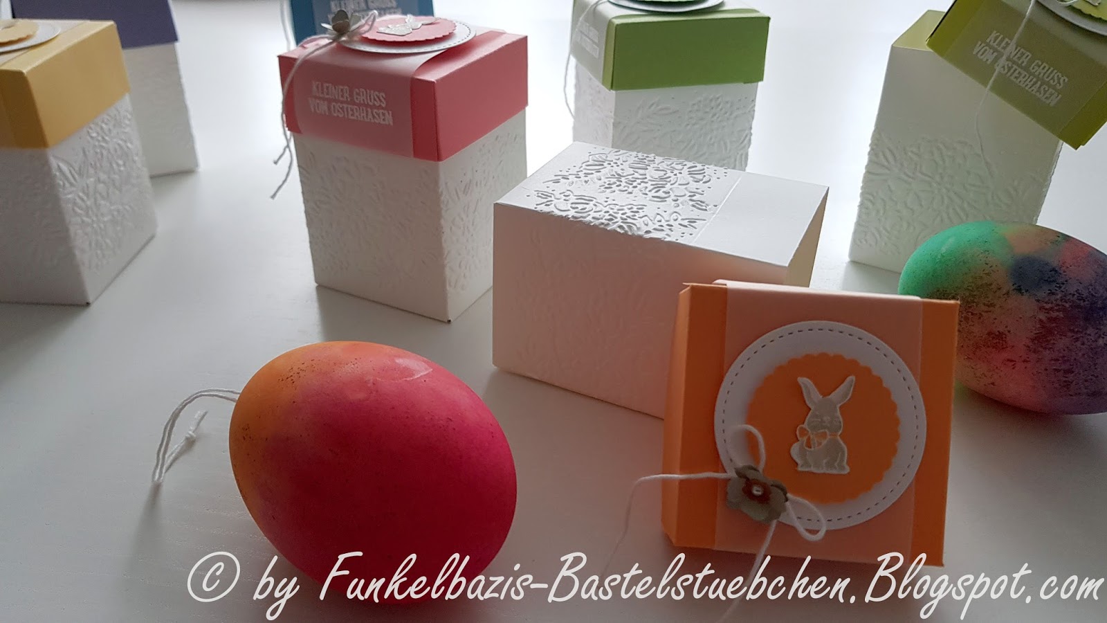 Funkelbazis Bastelstübchen: Verpackung für Gänse-Ostereier