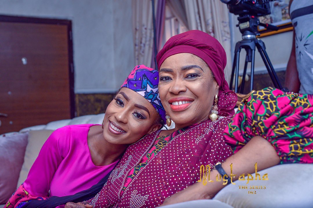 Pic of Maryam Booth and Franca Brown in 'Mustapha' ROK Nigeria TV movie ...