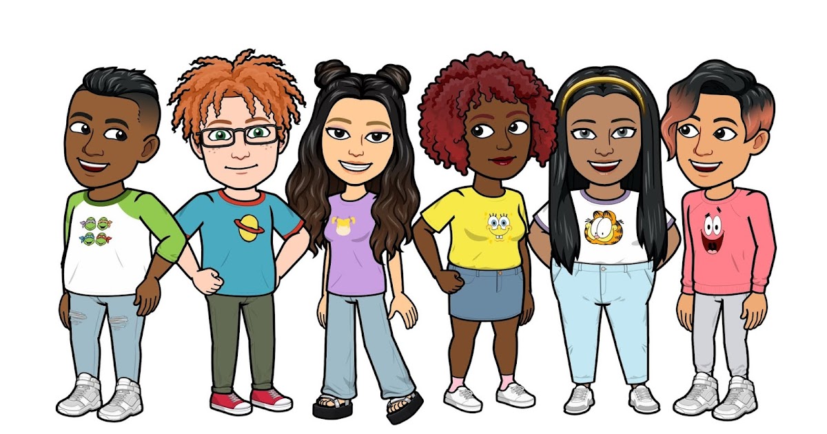 NickALive!: Nickelodeon Launches Bitmoji Fashion Collection