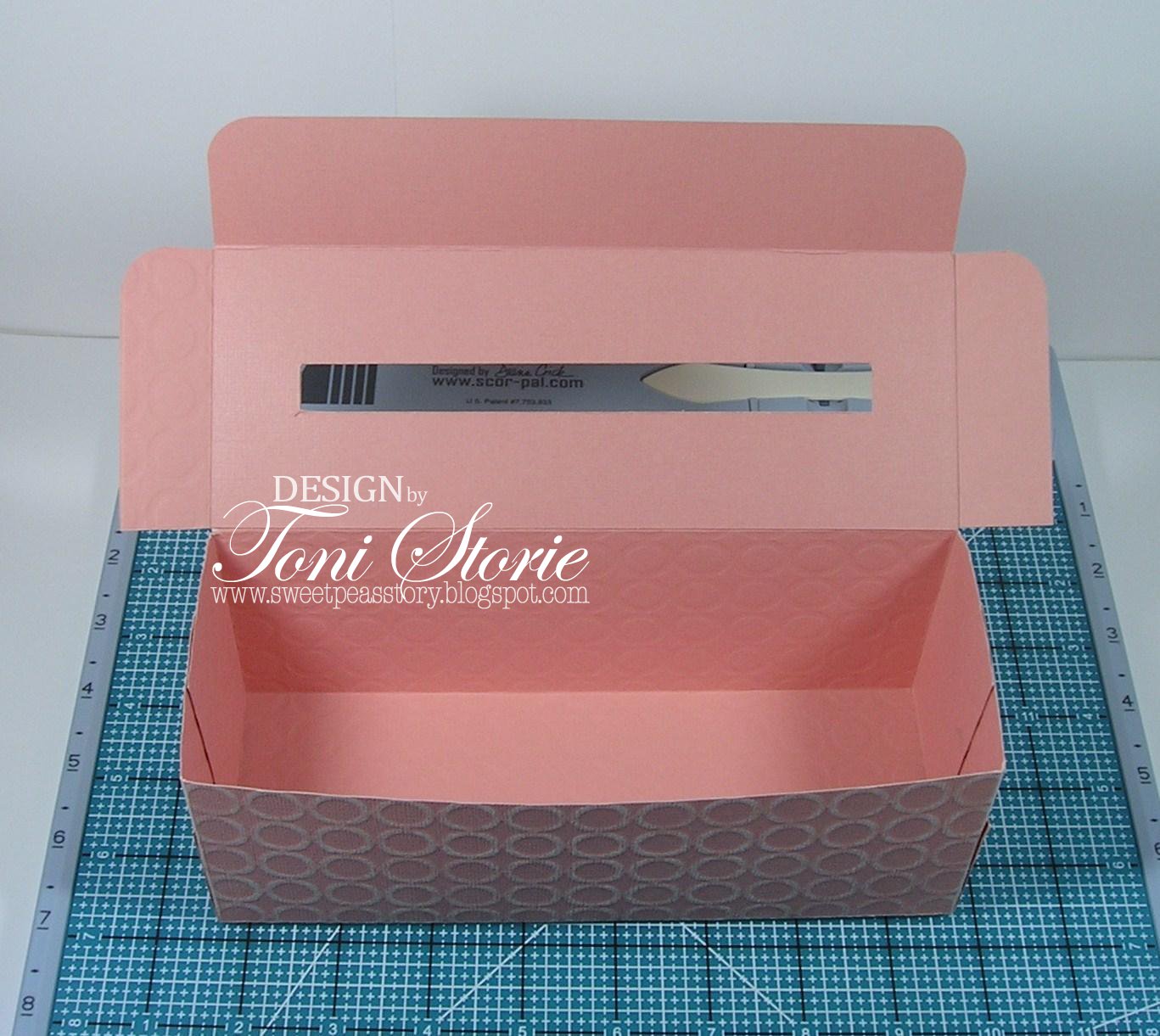Sweet Pea's Story: A Scor-Pal Valentine's Collection Box Tutorial
