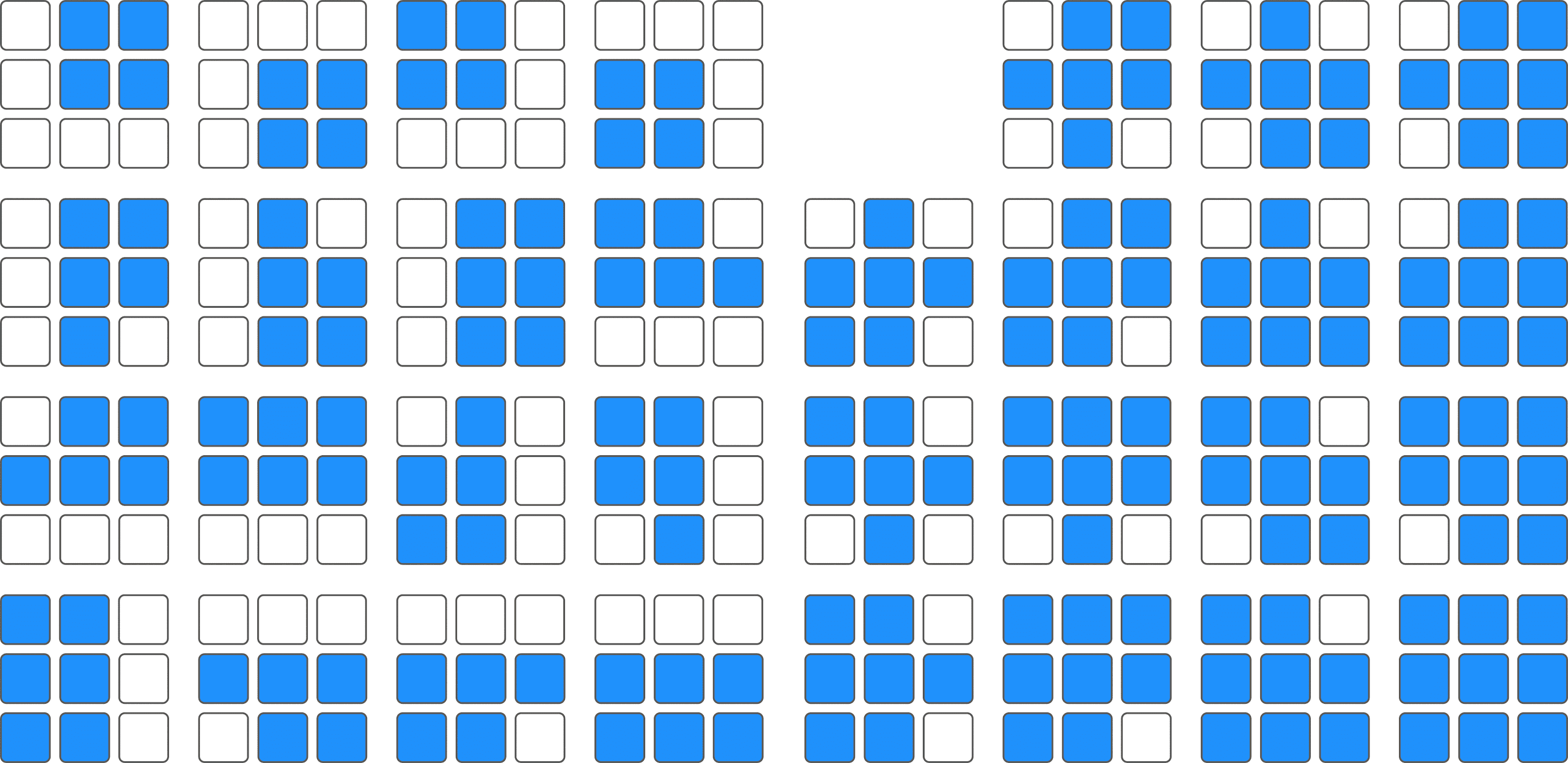 ⚙: Box Drawing Characters + Marching Squares = Marching Boxes?